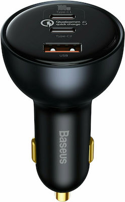 Baseus TZCCZM-0G 100W γρήγορος φορτιστής αυτοκινήτου